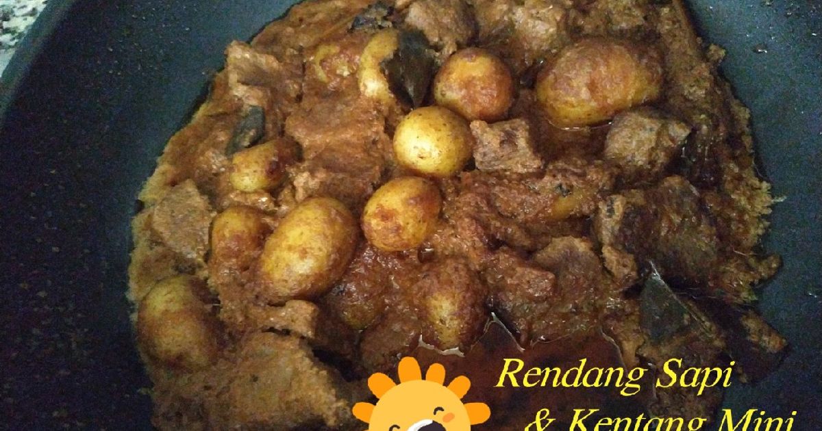 Resep Rendang Sapi & Kentang Mini oleh LinaS_Cuisine - Cookpad