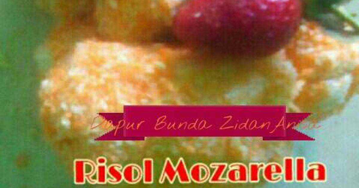 Resep Risol Mozarella Isi Salad Sederhana oleh Dapur Bunda ZidanAnisa ...