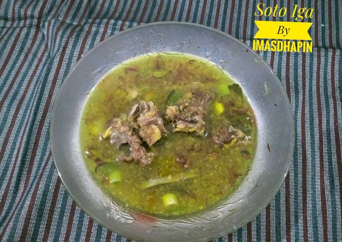 Resep Soto Iga Sapi oleh Imas dhapin - Cookpad