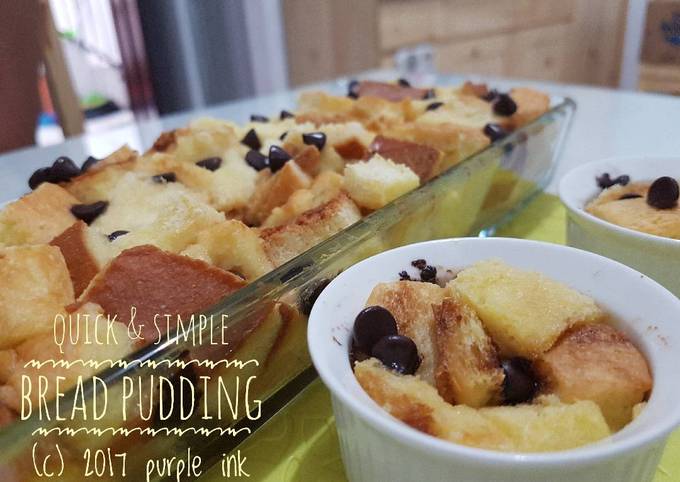 Resep Quick & Simple Bread Pudding - Puding Roti Simpel oleh Nurul ...