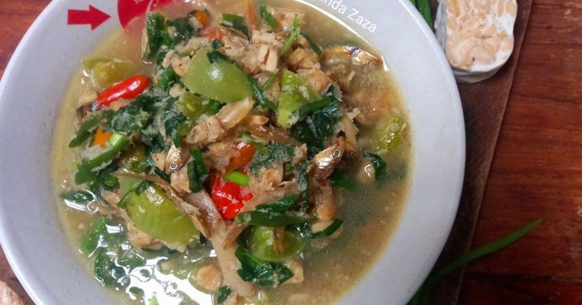 Resep Botok Oblok Oblok Teri Tempe Kucai Jamur oleh 🌱Bunda Zaza - Cookpad