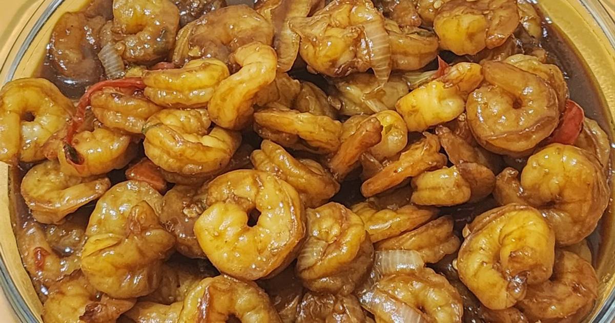 Resep Udang Saus Tiram oleh Olivia Nikita - Cookpad