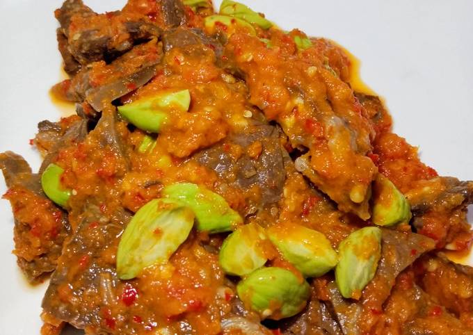Resep Paru pete balado oleh Melinda Novitasari - Cookpad