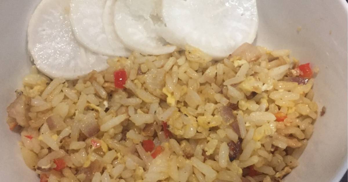 Arroz Frito de Huevo y Atún, Nabo dulce Receta de carunovi- Cookpad