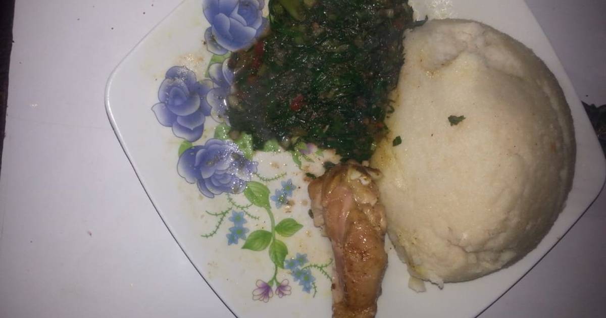 Ugali fried chicken#author Marathon Contest # Recipe by Erick Omondi ...