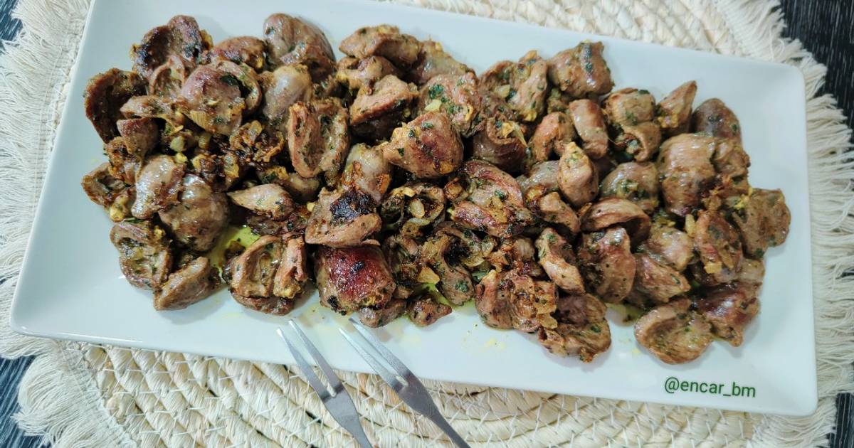 7 recetas muy ricas de receta con corazon de pollo algo dulce ...