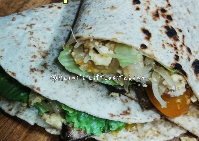 Resipi Wrap Telur oleh Murni's LittleKitchenz - Cookpad