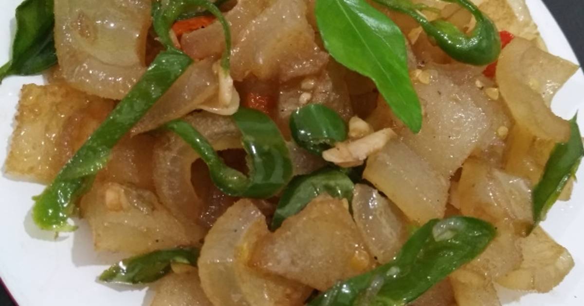 Resep Kulit sapi/Cecek cabe hijau DEBM oleh Robert Hendrik Liembono ...
