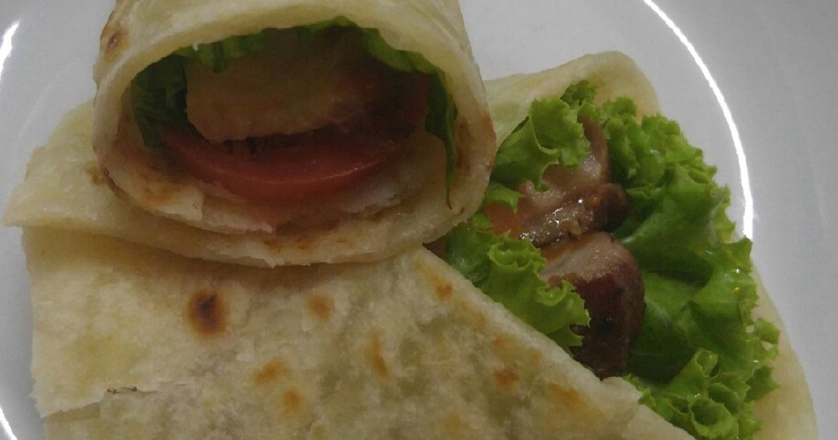 Resep Simple Tortilla Wraps oleh suji - Cookpad