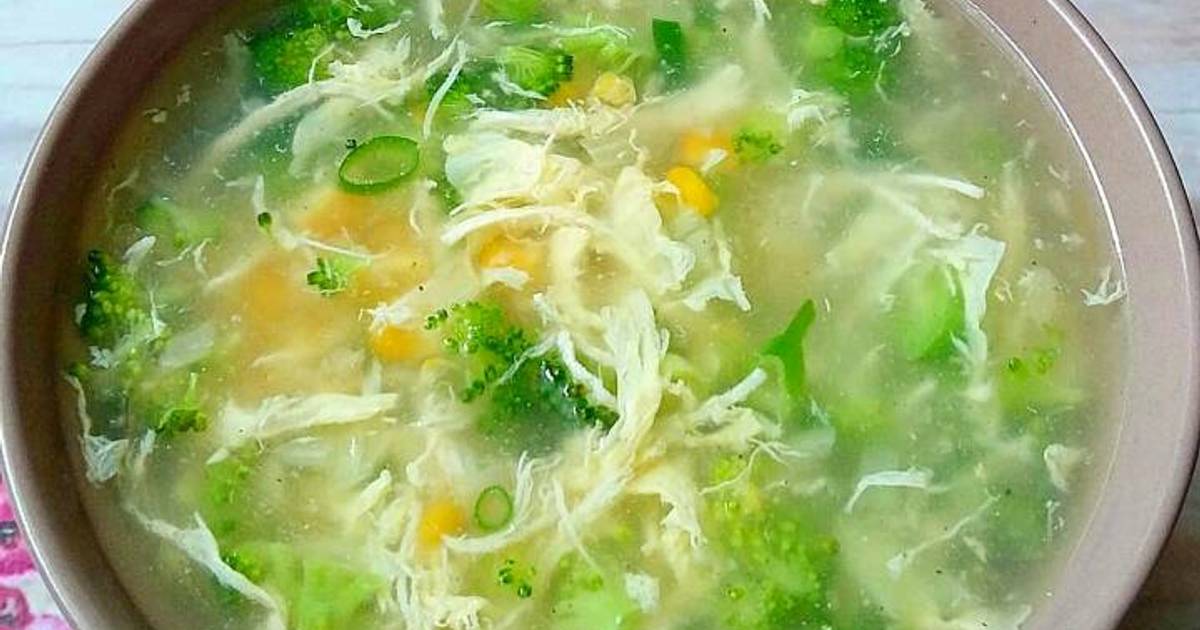 Resep #6 Sup jagung brokoli oleh Susan Mellyani - Cookpad