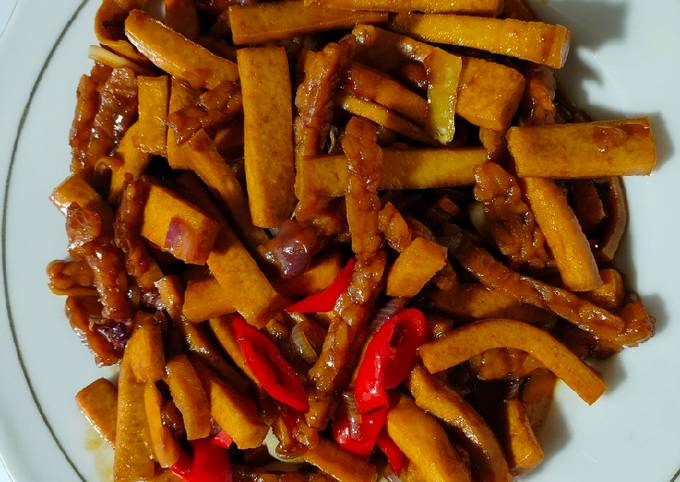 Resep Orek Tahu Tempe oleh Key - Cookpad