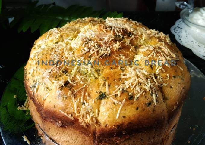 Resep Indonesia Garlic Bread oleh Mak Win - Cookpad