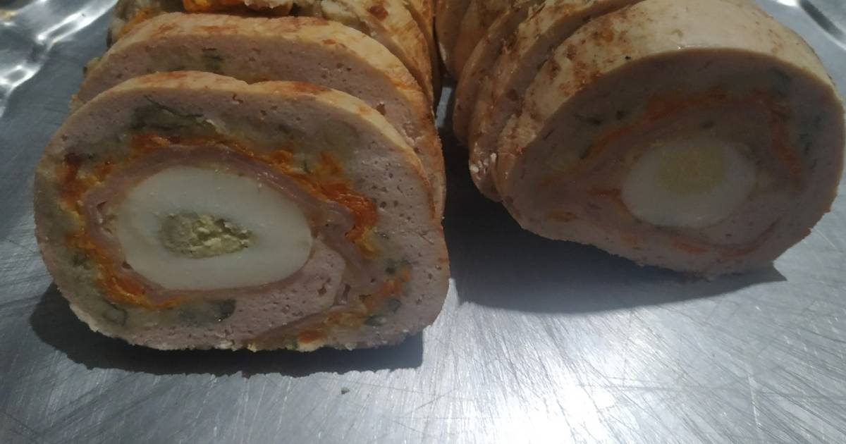 Receta fácil de pollo arrollado - 31 recetas caseras- Cookpad