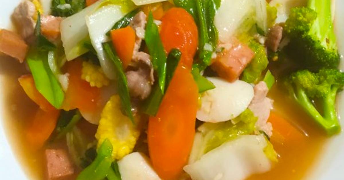 Resep Cap Cay seafood oleh Liana Lee - Cookpad