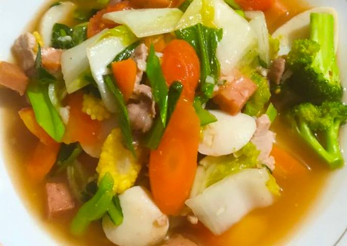 Resep Cap Cay seafood oleh Liana Lee - Cookpad