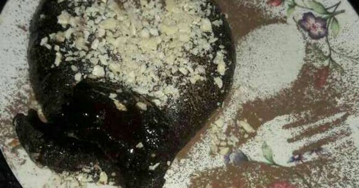 No Bake Choco Lava Cake (Biscuit Choco Lava) Recipe by Shanta Singh ...