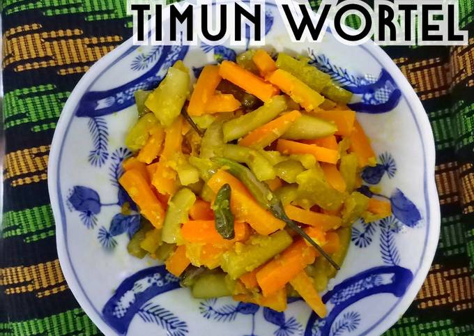 Resep Acar Kuning Timun Wortel oleh Ratih Jati - Cookpad