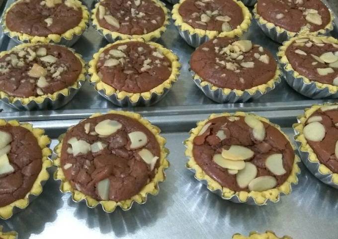 Resep Mini Pie Brownies Mocaf oleh Dapur Gendhis - Cookpad