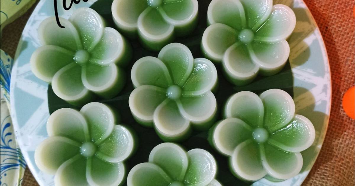 Resep Talam Pandan 💚 oleh Endah Mumpuni - Cookpad