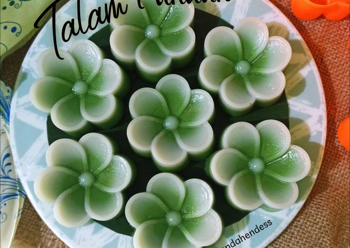 Resep Talam Pandan 💚 oleh Endah Mumpuni - Cookpad