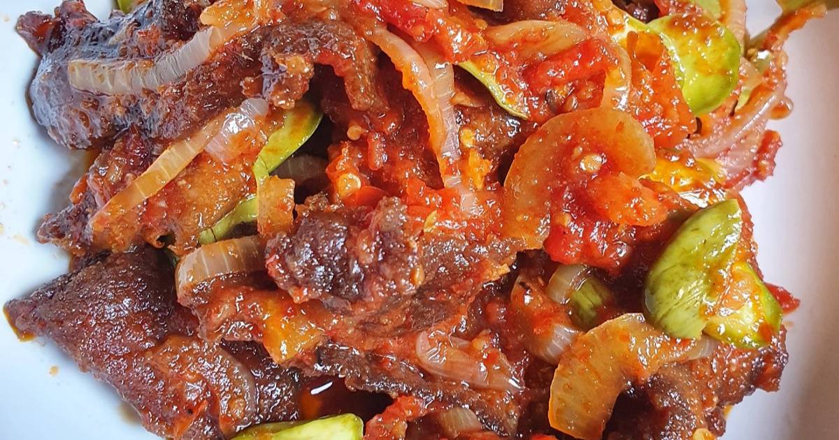 1.406 resep dendeng balado enak dan sederhana ala rumahan - Cookpad