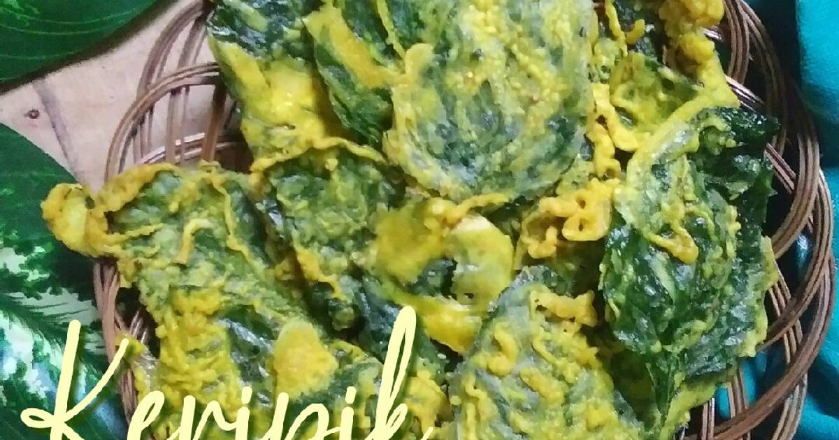483 resep keripik bayam tanpa minyak enak dan mudah - Cookpad