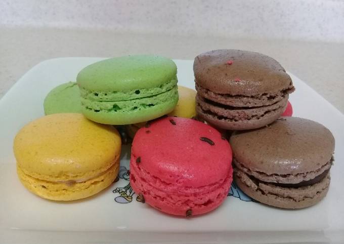 Resep Macaroon simple anti gagal oleh Dedin Puspitazarie - Cookpad