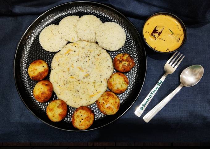 3 in one batter for idli, uttapam and appe Recipe by Susmita Patnaik ...