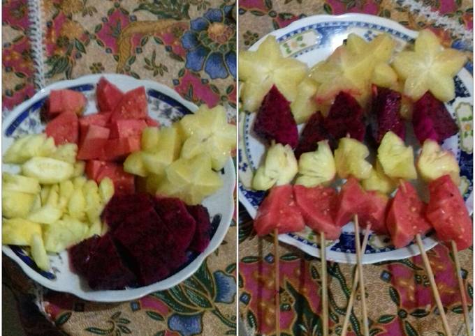 Resep Sate buah oleh fitriya mayasari - Cookpad