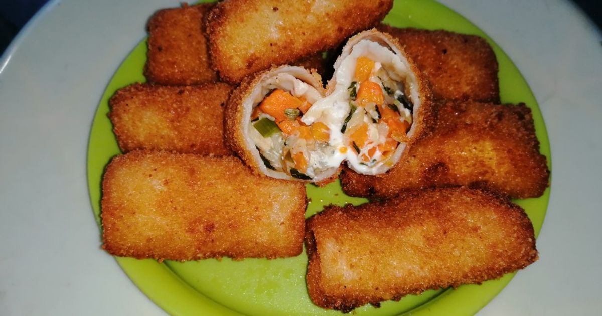 Resep Risol Ayam Keju Lumer oleh Chelly F - Cookpad