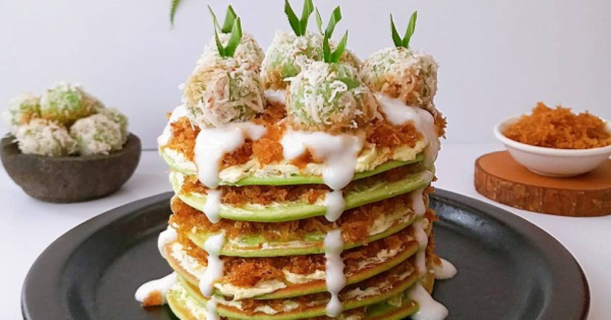 148 resep pencake pandan with krim enak dan mudah - Cookpad