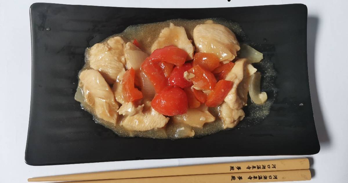 Resep 🐥Chicken teriyaki paprika🐤 oleh Piyo Kitchen 🎀 - Cookpad