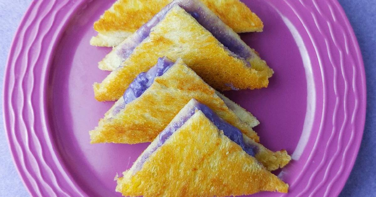 Resep Ropang (Roti Panggang) Teflon Meses Ungu oleh Puspitasari ...