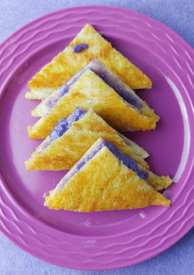 Resep Ropang (Roti Panggang) Teflon Meses Ungu oleh Puspitasari ...