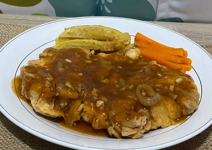 Resep Bistik Ayam Krispi Oleh Resti Sekar Andini 🥰♥️ Cookpad