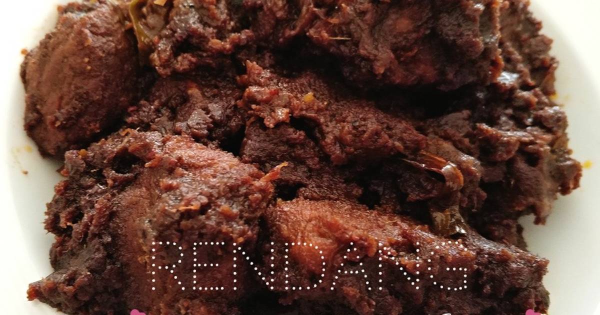 34 resep rendang simple bumbu halus dipasar enak dan mudah - Cookpad