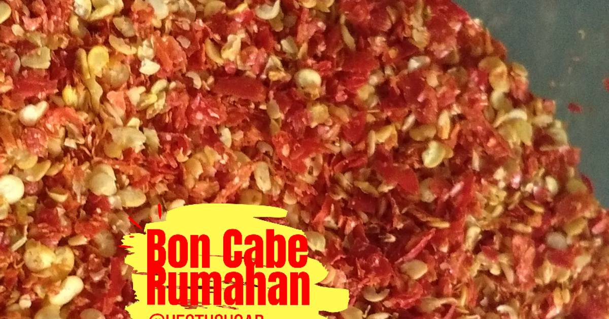 Resep Bon Cabe / Cabe Kering / Chili Flakes Homemade oleh Hestu SUGAR ...