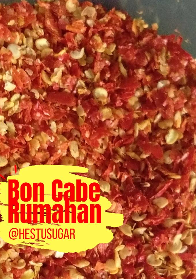 Resep Bon Cabe / Cabe Kering / Chili Flakes Homemade oleh Hestu SUGAR ...