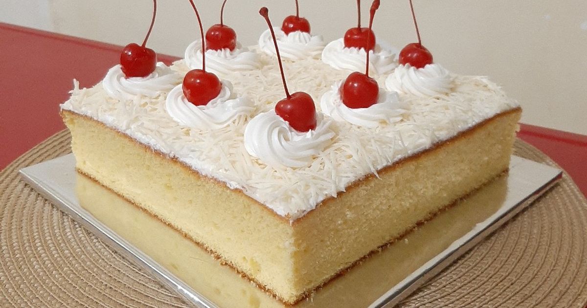 Resep Bolu / Cake Vanila Pakai Oven Tangkring oleh Yeti Titi - Cookpad