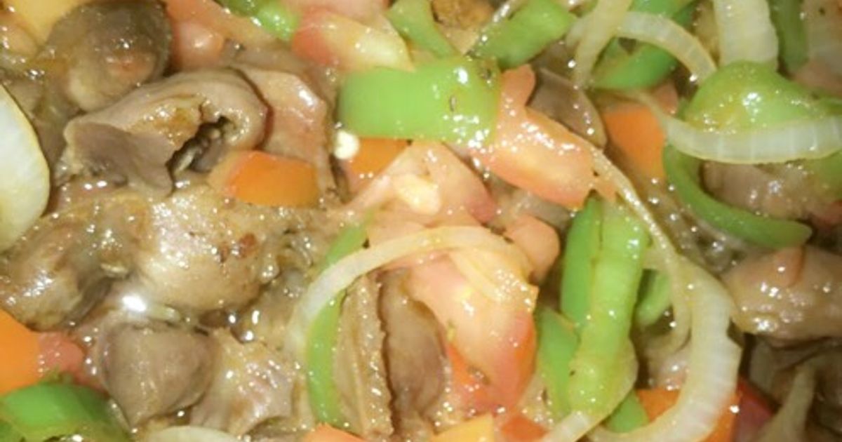Gizzard Sauce Recipe by khayrees Tasty bites - Cookpad