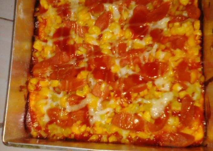 Resep Pizza simple oleh Fitri Wulan Dari - Cookpad