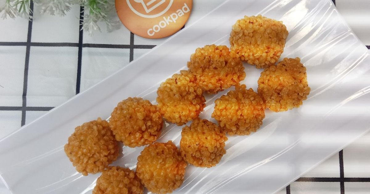 Resep 784. Crispy Bubble Crumb Chicken (Naget Bola Bola) oleh Naqiyyah ...