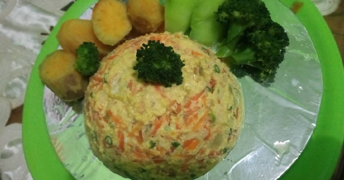 Resep Tim Telur Sayuran oleh Heni Noviarita - Cookpad