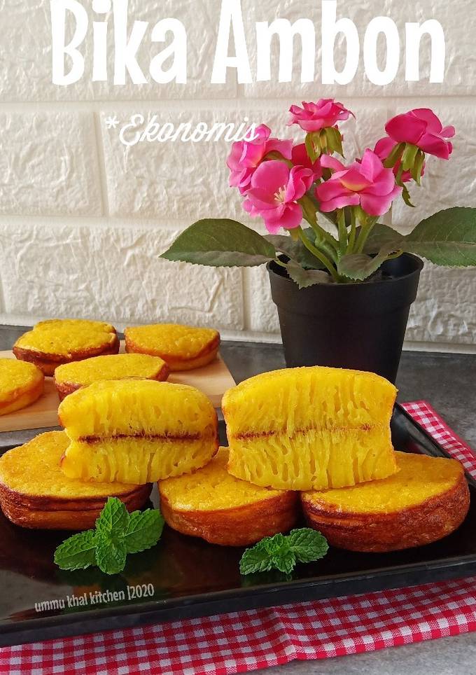 Resep Bika Ambon Ekonomis oleh Ummu Khal Kitchen - Cookpad