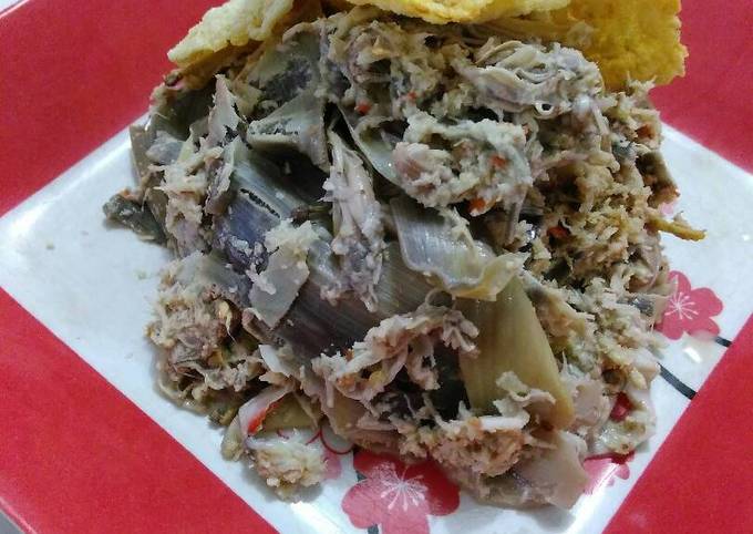 Resep Pecel Jantung Pisang oleh Ayu Shita - Cookpad