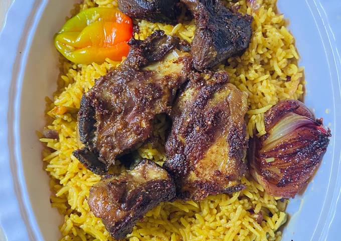 Authentic Mandi rice Recipe by Hafsat Argungu - Cookpad