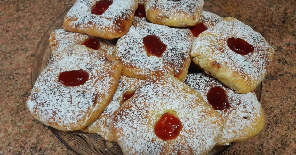 Rghayef rellenos con manzanas y almendras Receta de Comida de Marruecos ...