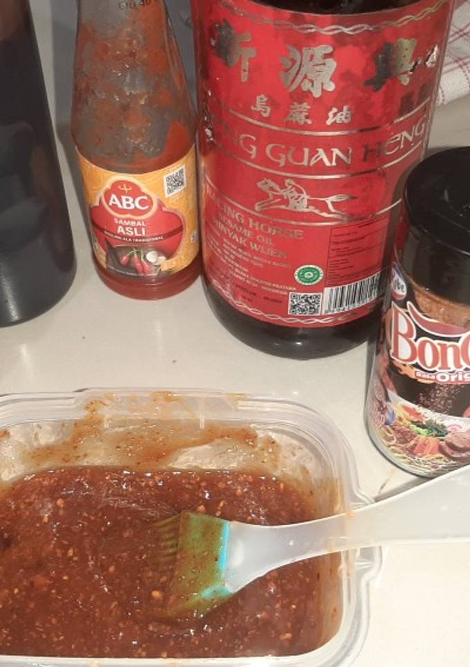 Resep Saus Chicken Wings ala pizza hut dan saos BBQ rumahan oleh Widian ...