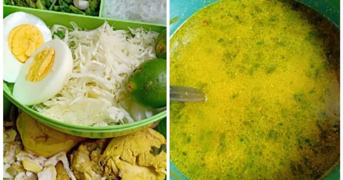 Resep Soto Ayam Komplit oleh Ika F Damayanti - Cookpad