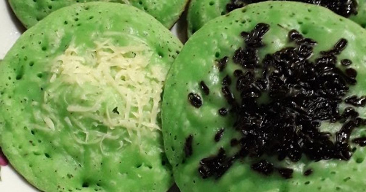 Resep kue serabi topping keju rumahan enak dan mudah - Cookpad